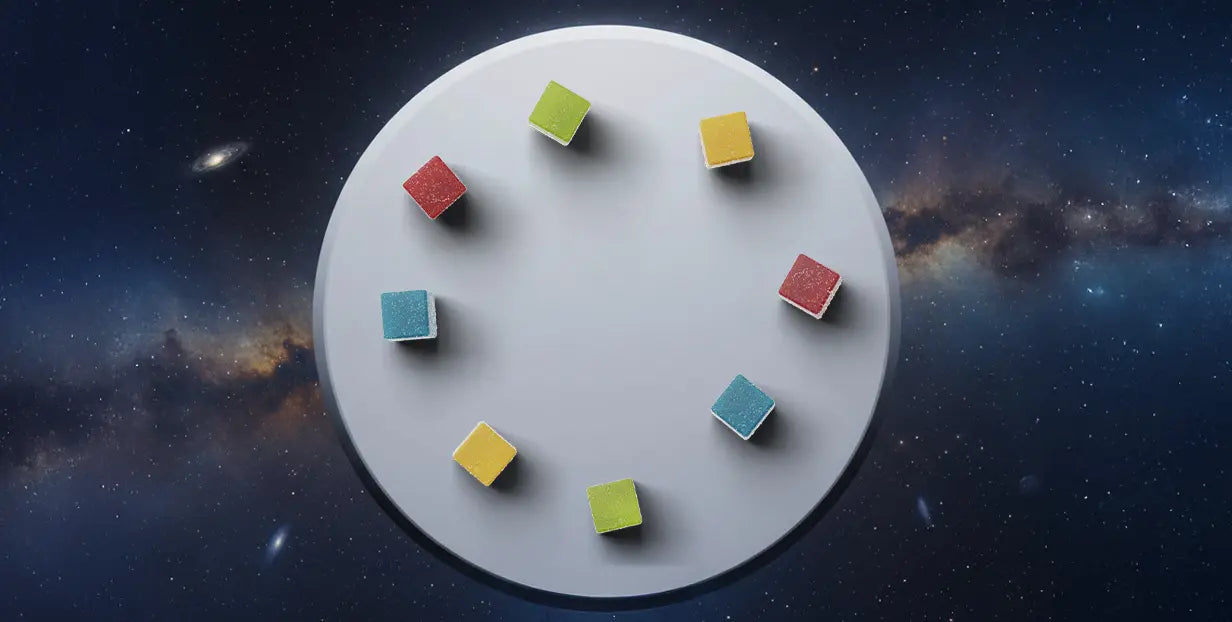 THC Blend Gummies: Why Cannabinoid Combos Matter – MoonWlkr